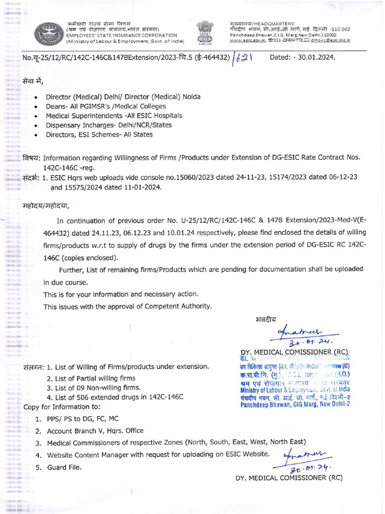 Extention CRC Willing & Non-Wlling | PDF
