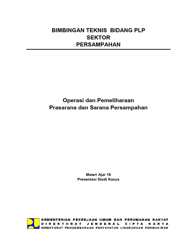 Presentasi Studi Kasus Bimtek 6 | PDF