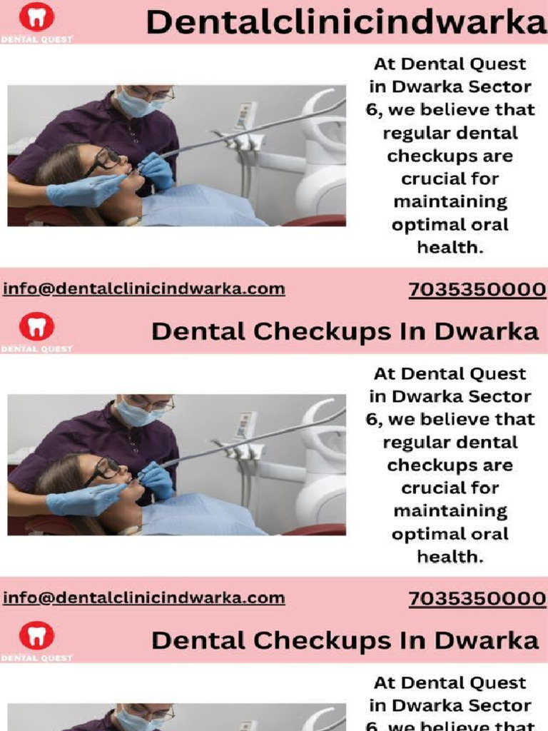 Dental Checkups in Dwarka | PDF