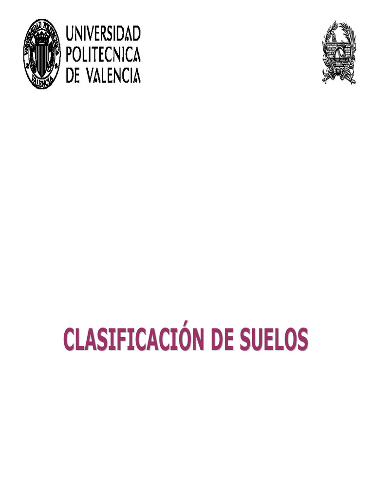 Clasificaci Ó N de Suelos | PDF