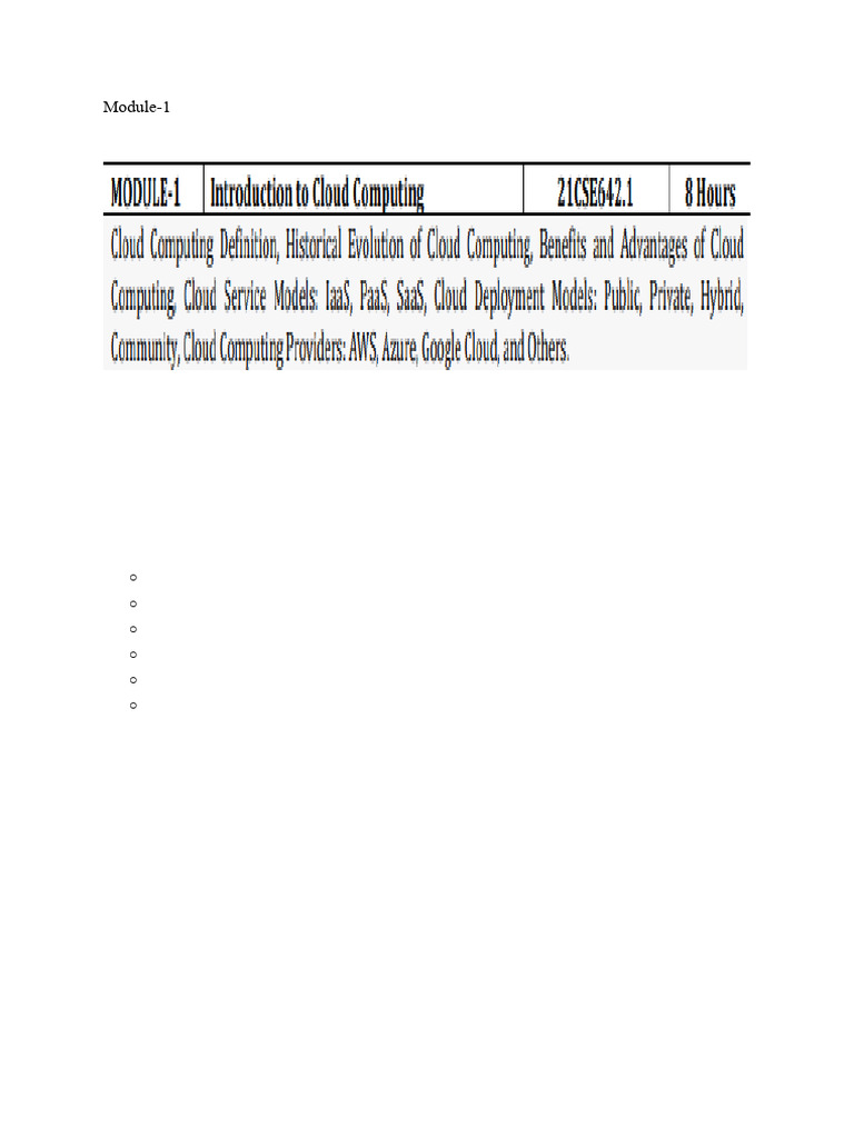 Mod1 Materials | PDF