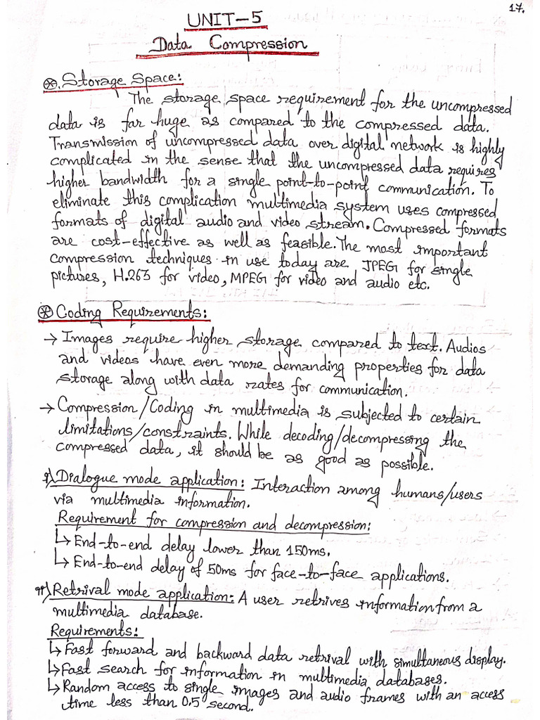 Multimedia Unit-5 | PDF