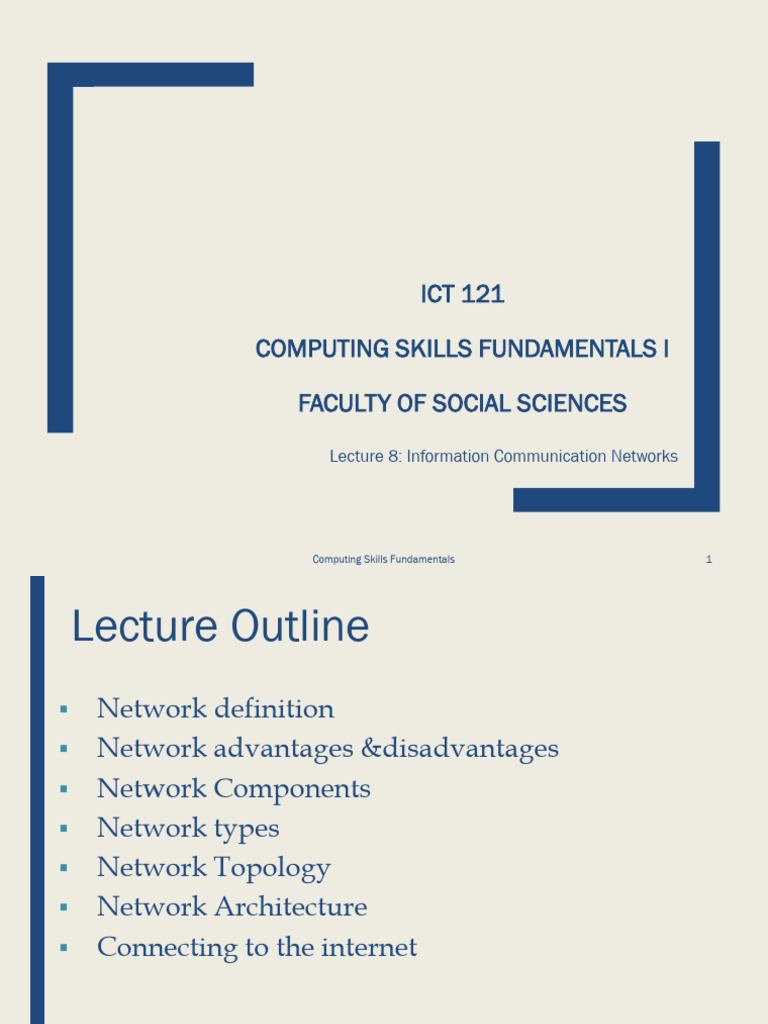 Lec8-Information Networks | PDF