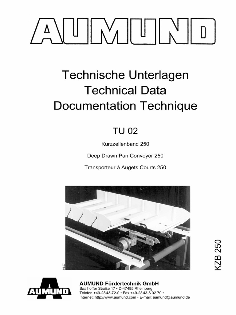 TU 02 Deep Drawn Pan Conveyor | PDF TU 02 Deep Drawn Pan Conveyor | PDF