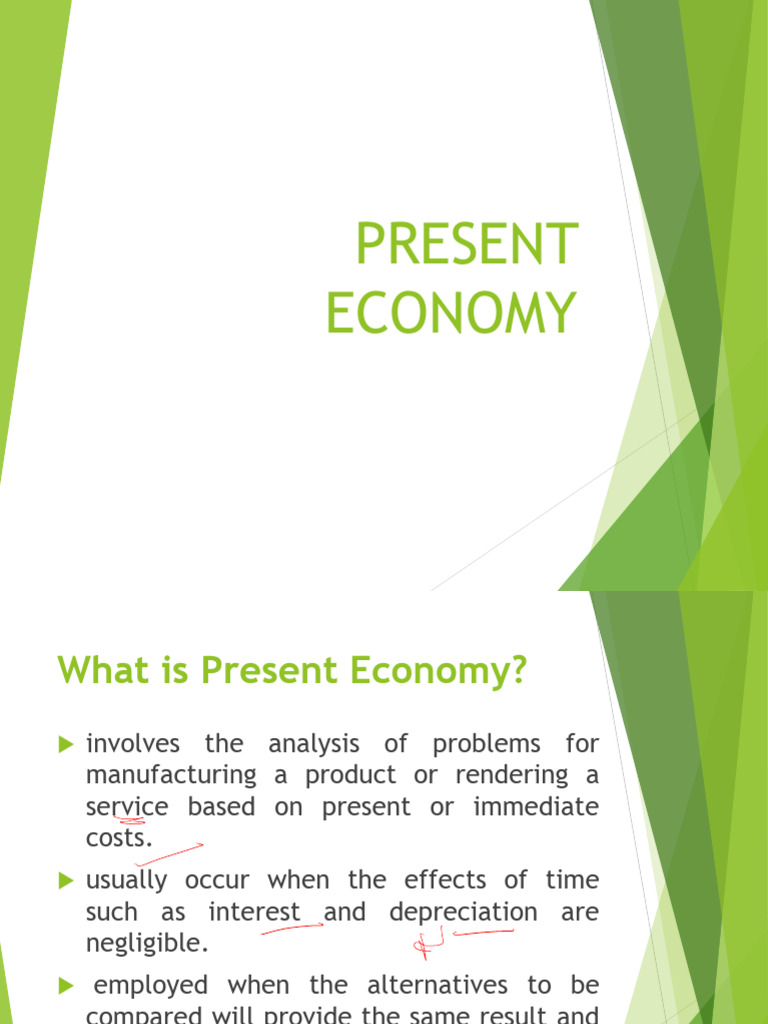 Chapter 2 Cost Concepts and Design Economics Present Economy | PDF ...
