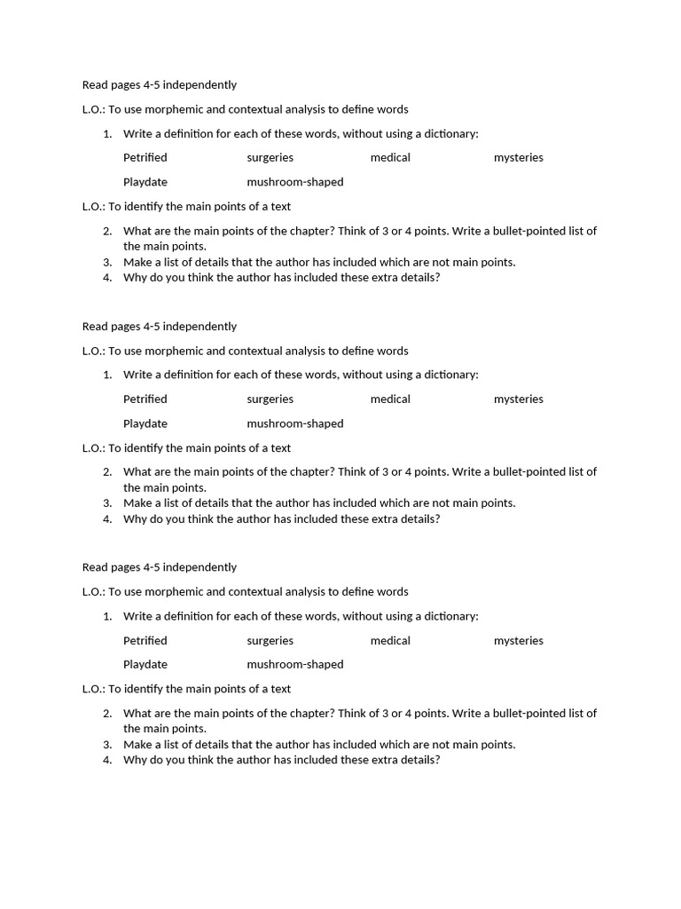 Wonder Questions 2 | PDF
