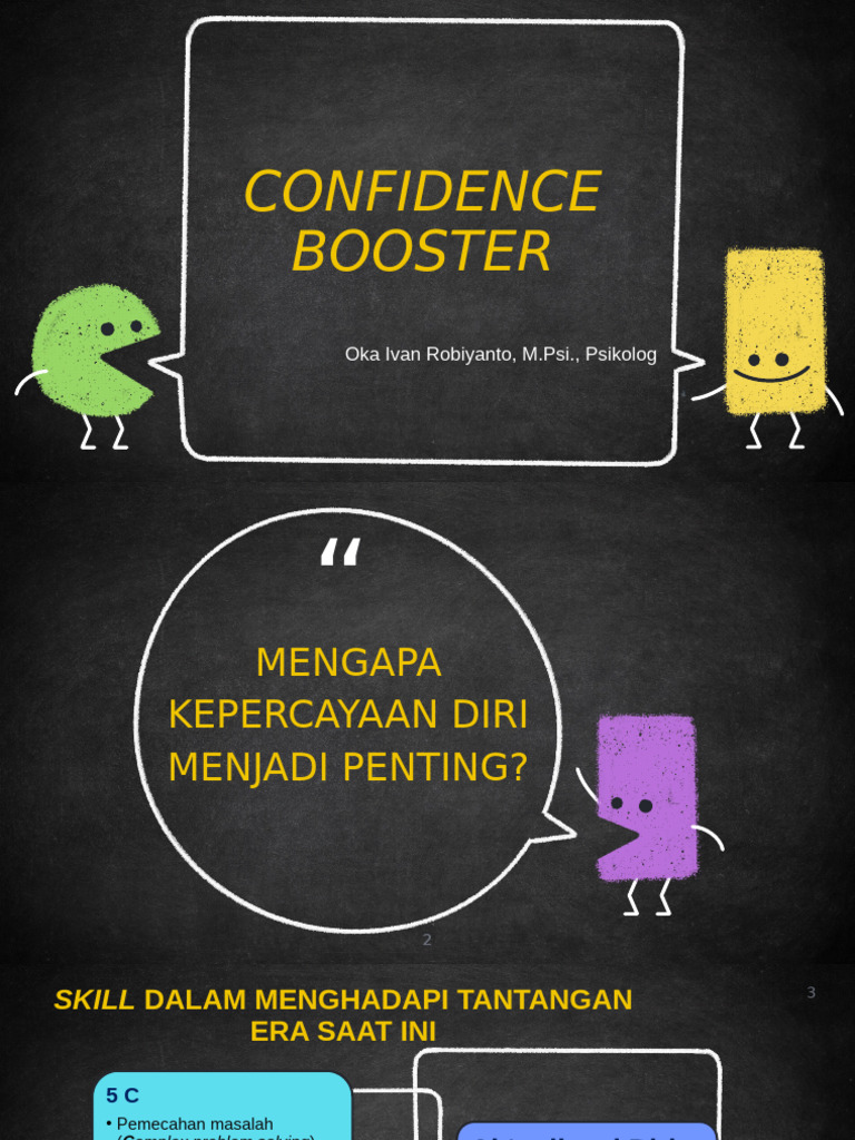 Confidence Booster (PLKP UM Bandung) | PDF