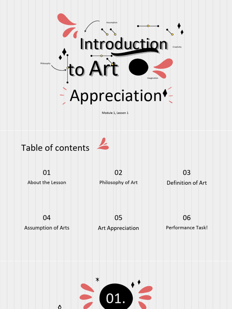 Lesson 1 Introduction To Art Appreciation | PDF