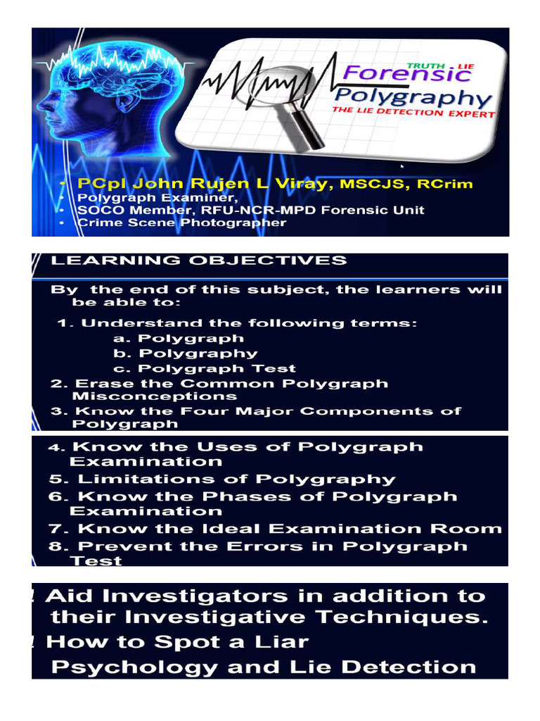 Forensic Polygraph | PDF