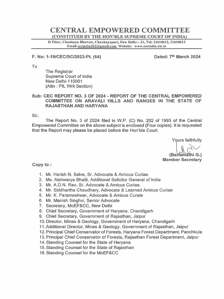Cec Report March 2024 Vol1 | PDF