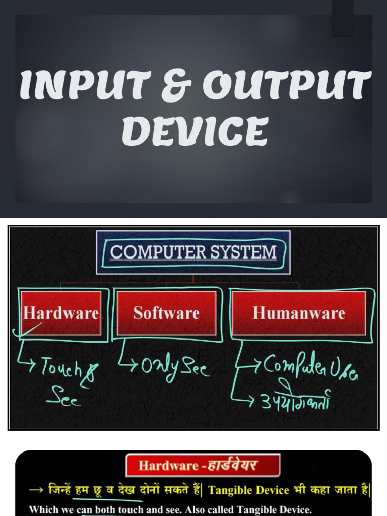 Input Output Device Pdf Pdf