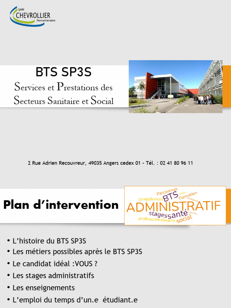 diaporama-BTS-SP3S-2021 | PDF