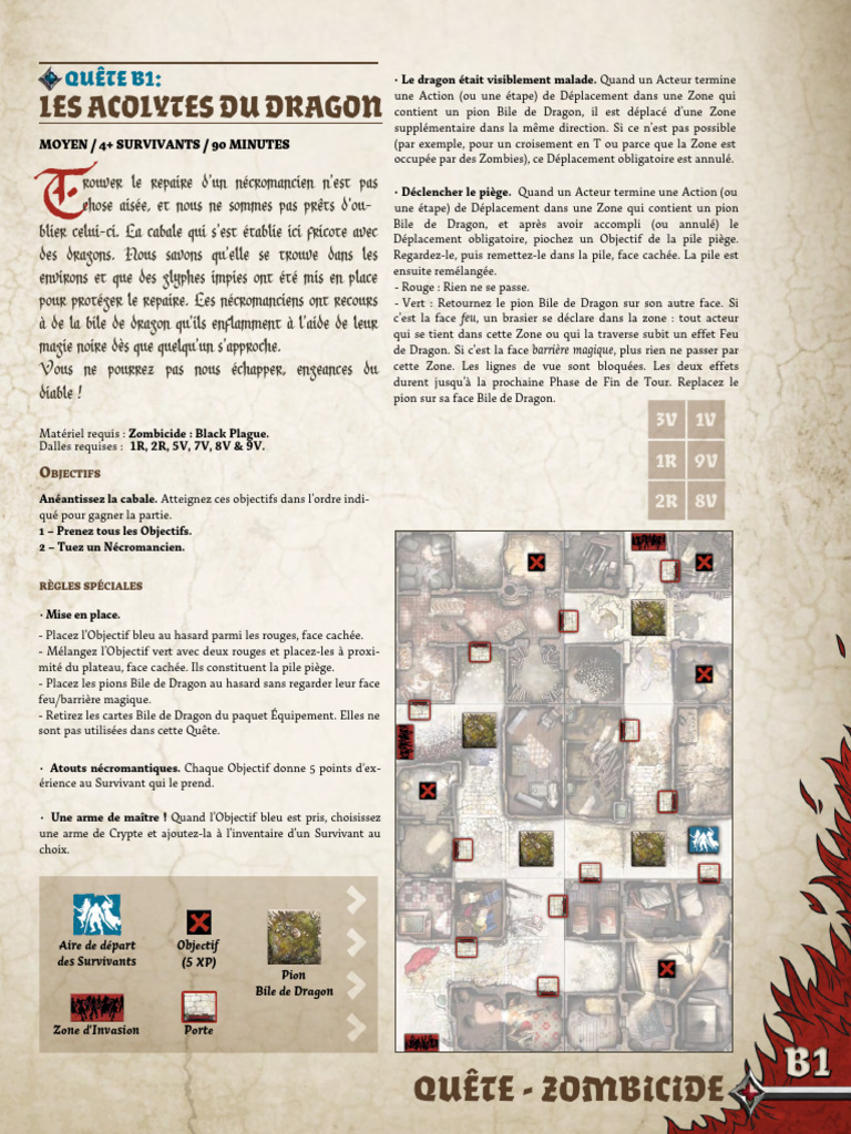 B1 - Les Acolytes Du Dragon | PDF