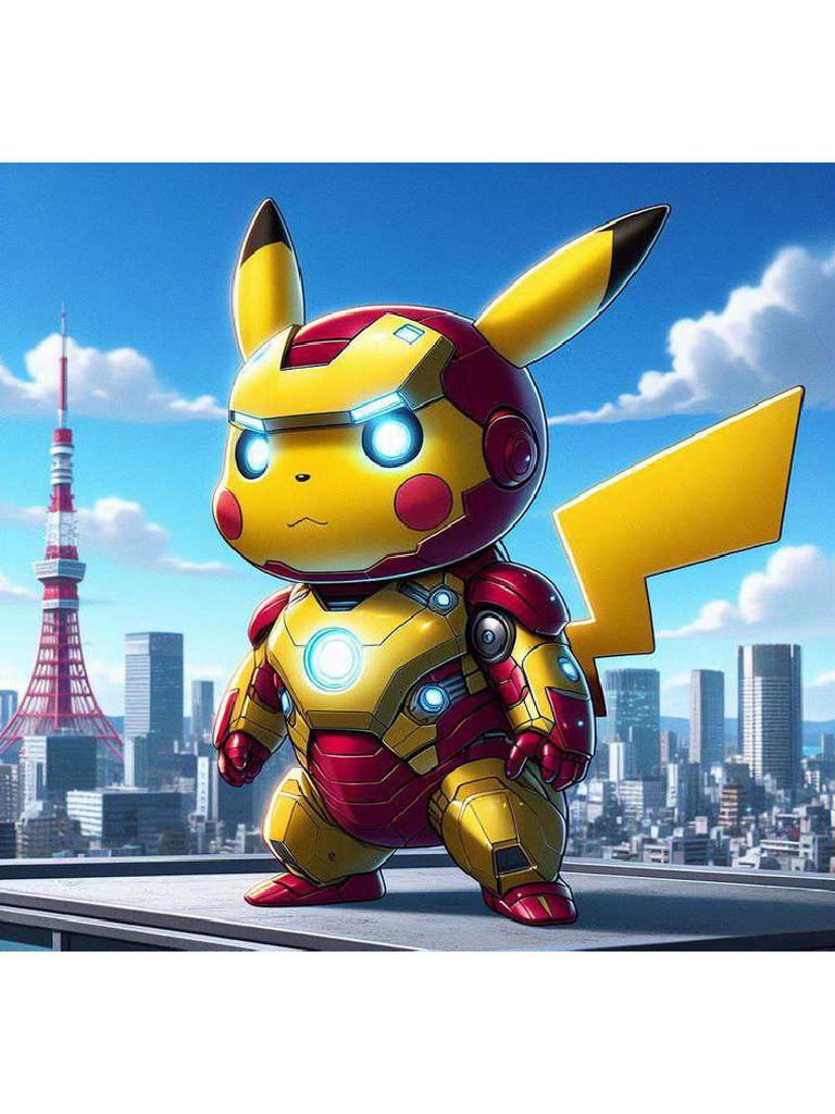 #Pikachu #Pokemon #Yellow #Red #Ironman #Iron | PDF