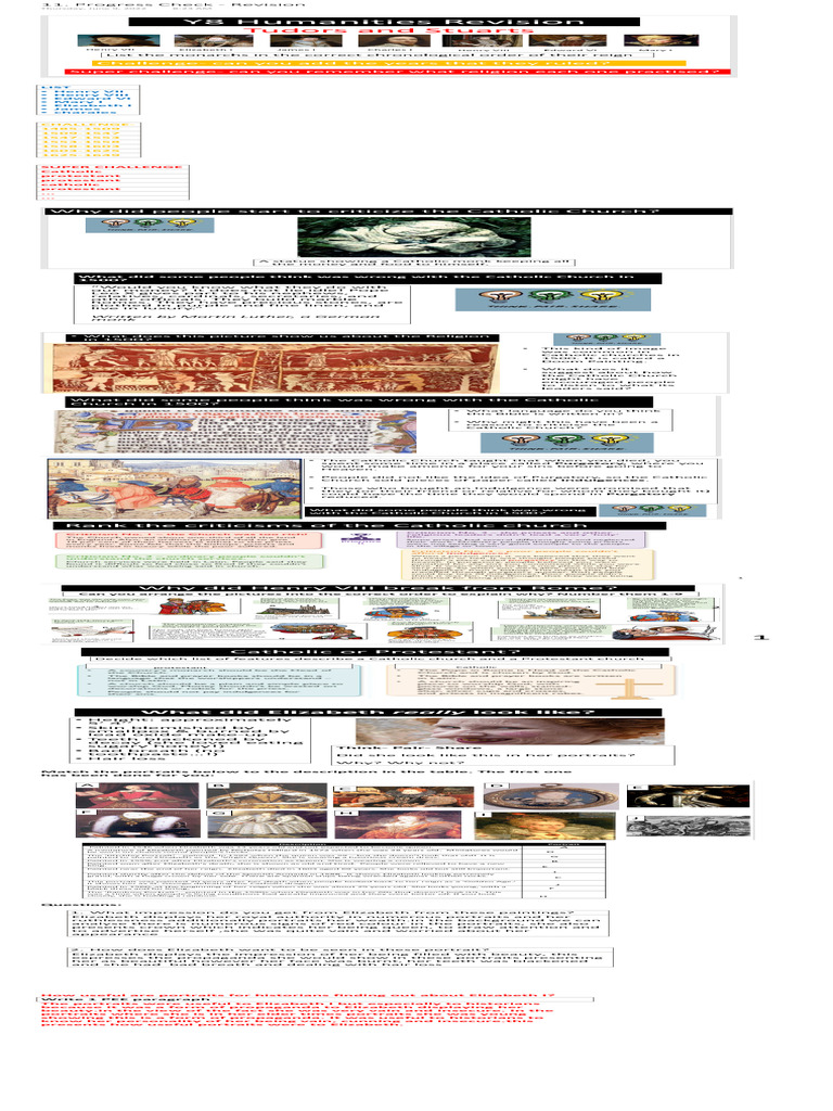 Progress Check - Revision | PDF