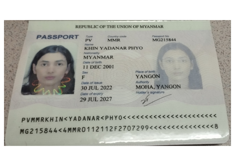 Passport Datapage | PDF