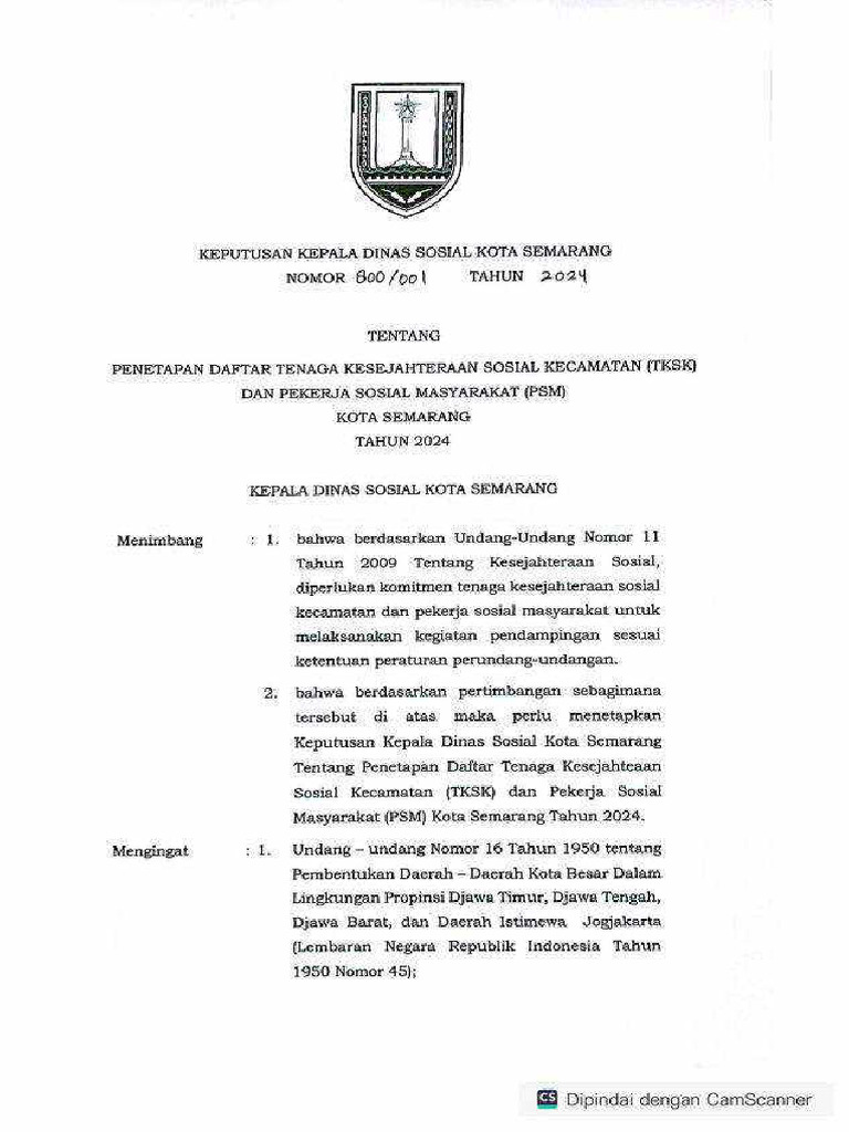 SK TKSK PSM KEPALA DINAS (1) - Dikompresi-Dikompresi | PDF