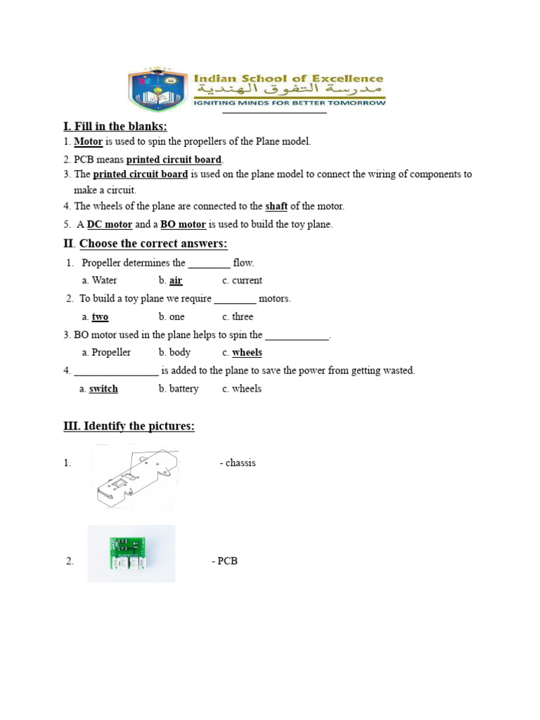 Grade2 - Plane - Notes | PDF