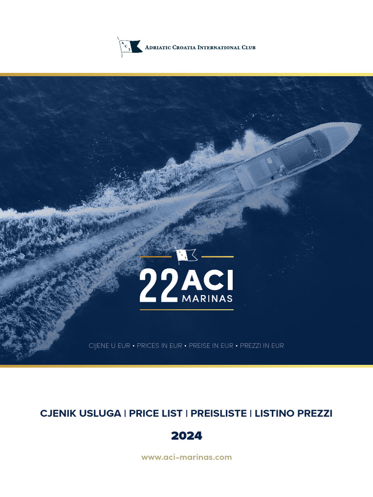 ACI Marinas Prices | PDF
