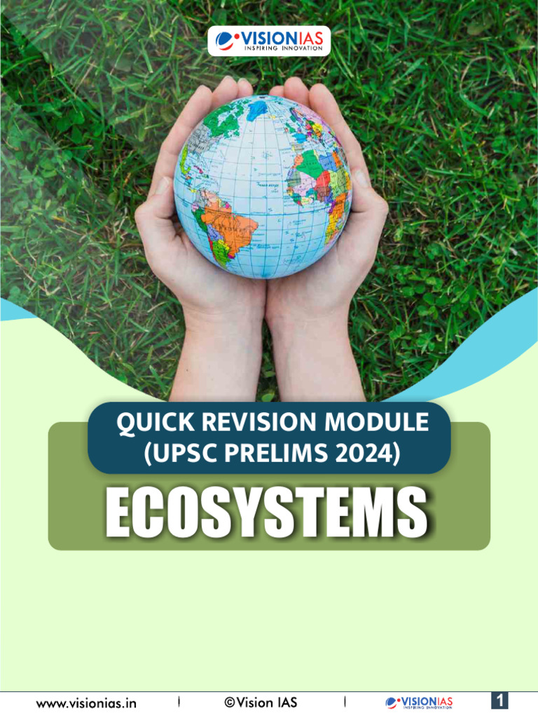 Ecosystems | PDF