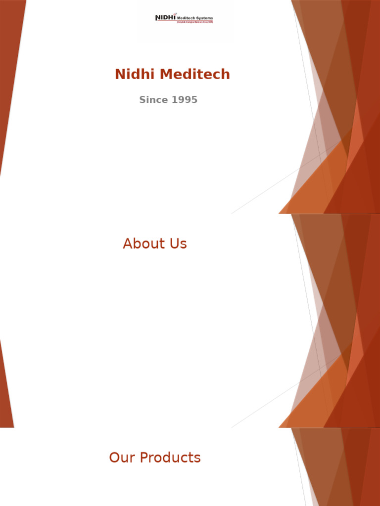 Nidhi Meditech | PDF