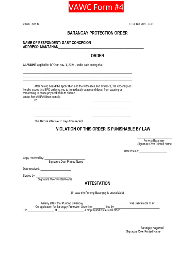 protection-order | PDF