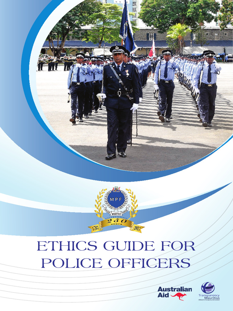 Ethics Guide For Police Officers | PDF