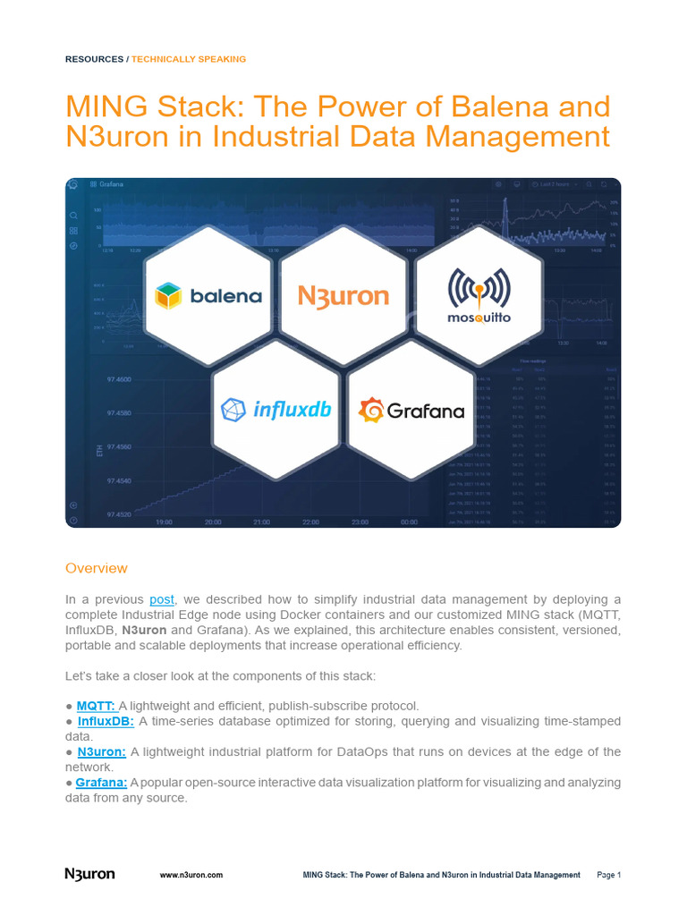 Gestión de Datos Industriales con MING | PDF | Informática