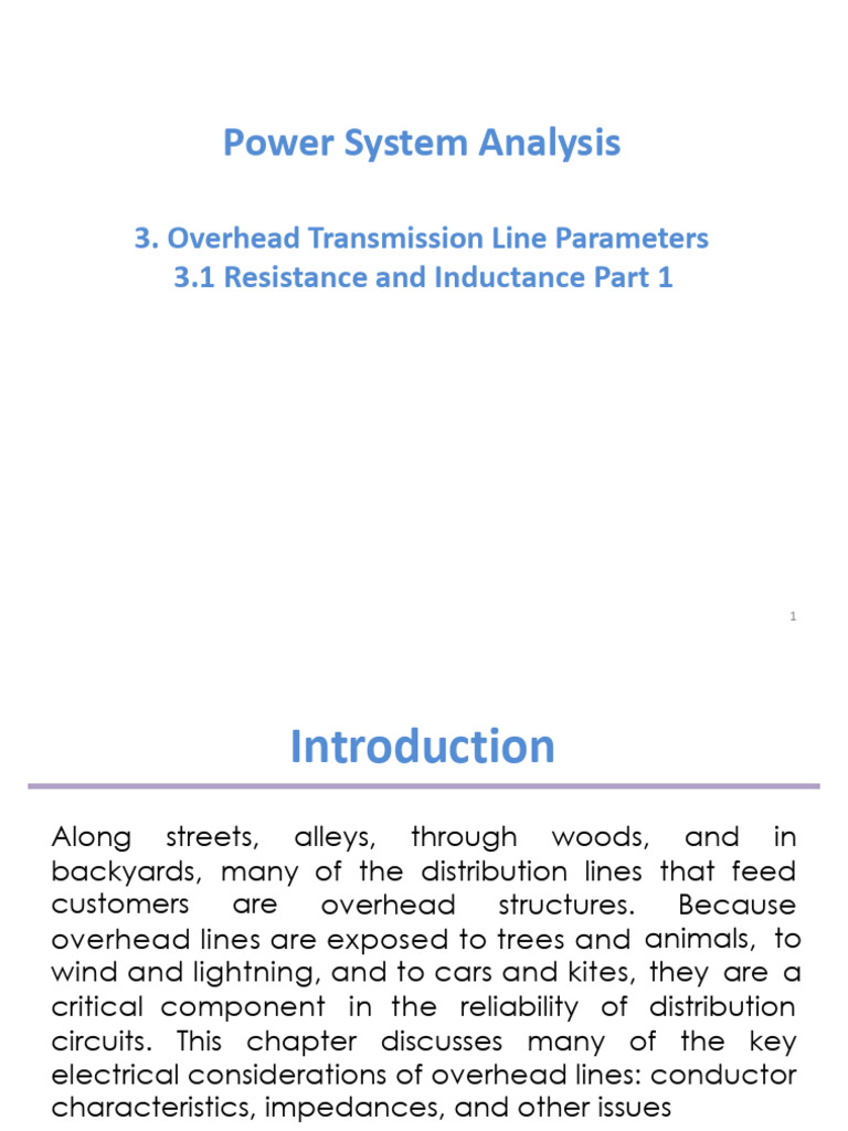 Inductance of Electrical Transmission Line Single Phase | PDF