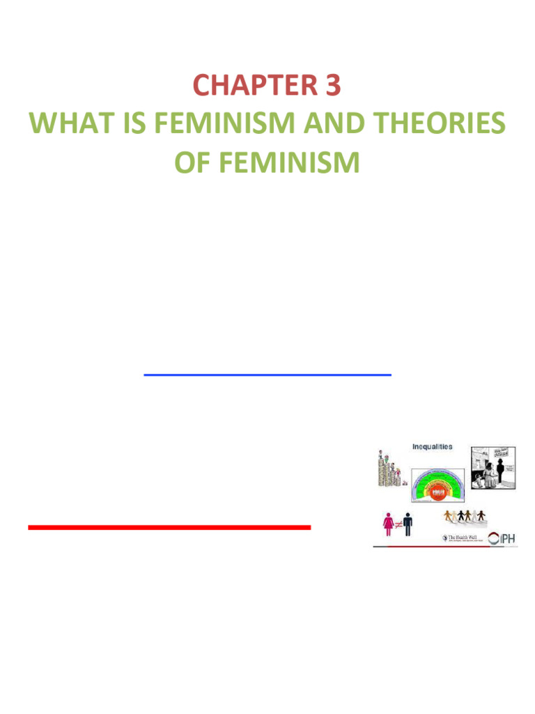 Chapter 3 Slides Types of Feminism | PDF