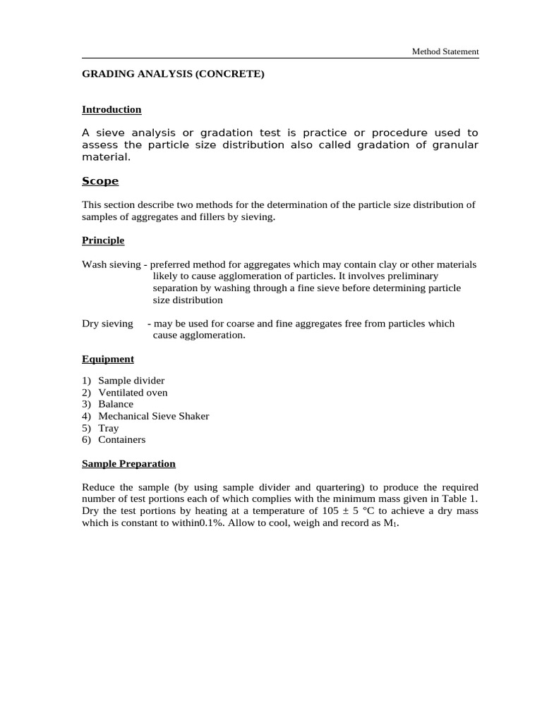 Grading (Concrete) | PDF