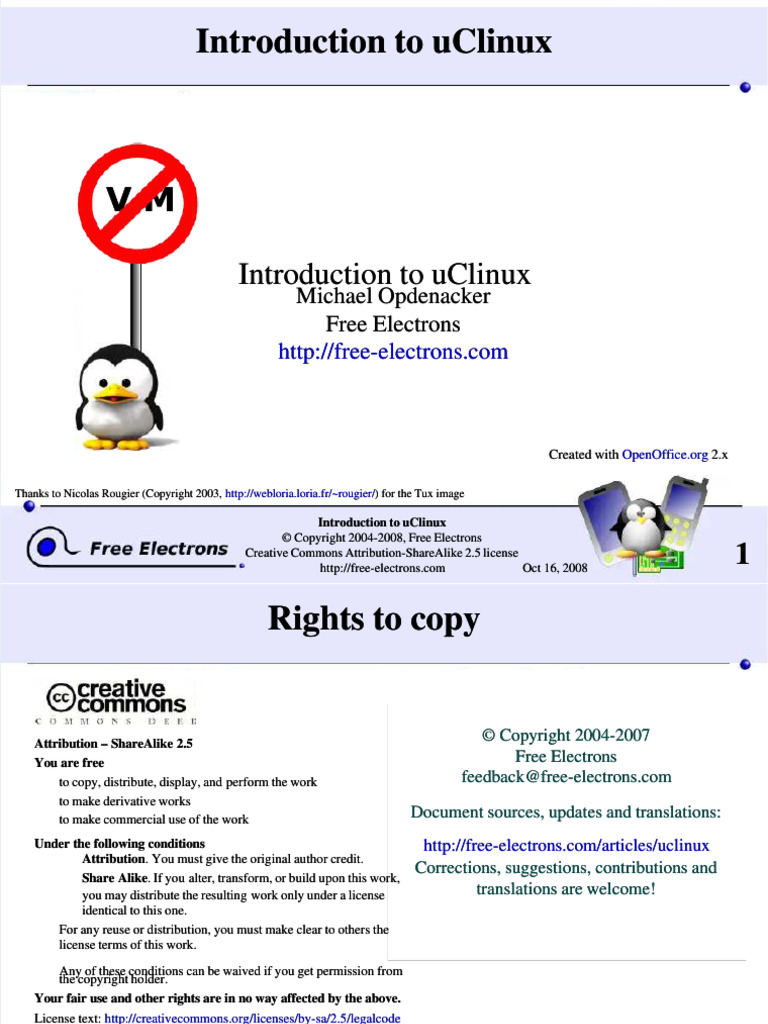 Introduction To Uclinux Introduction To Uclinux | PDF