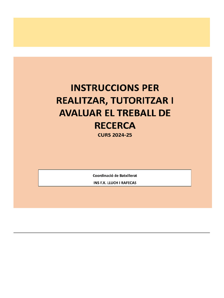 INSTRUCCIONS - TREC 2024-25.v1 | PDF
