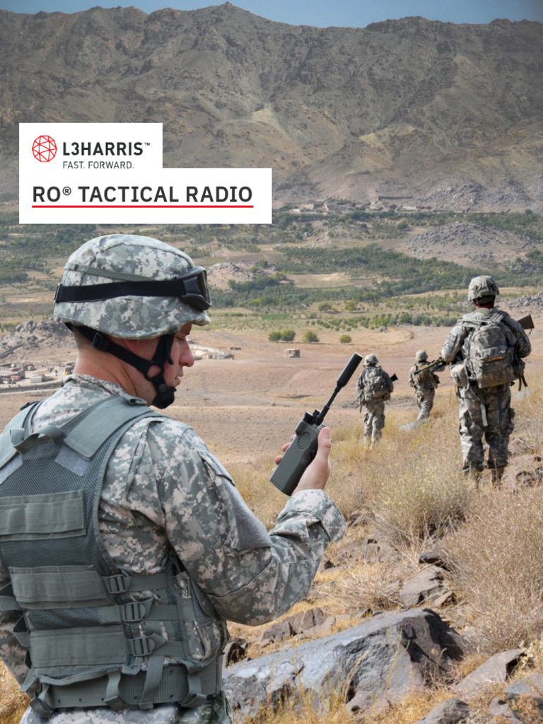L3harris Ro Tactical Radio Brochure Sas | PDF