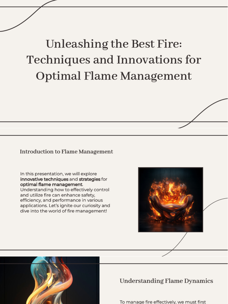 Slidesgo Unleashing The Best Fire Techniques and Innovations For ...