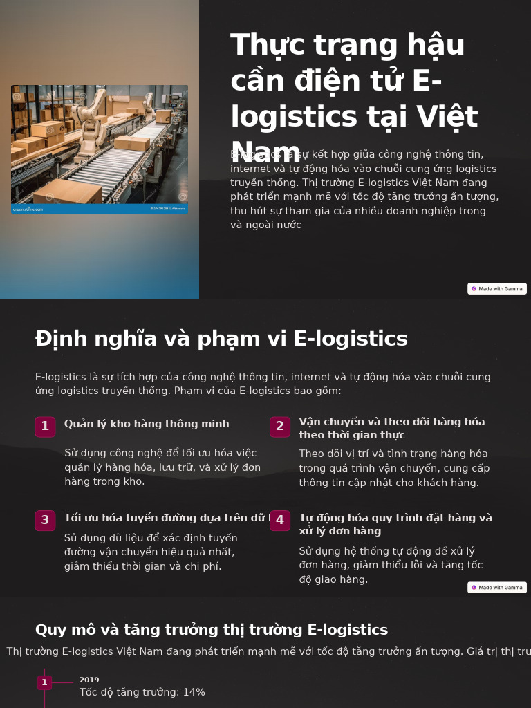 E Logistics Tai Viet Nam Tong Quan Va Xu Huong | PDF