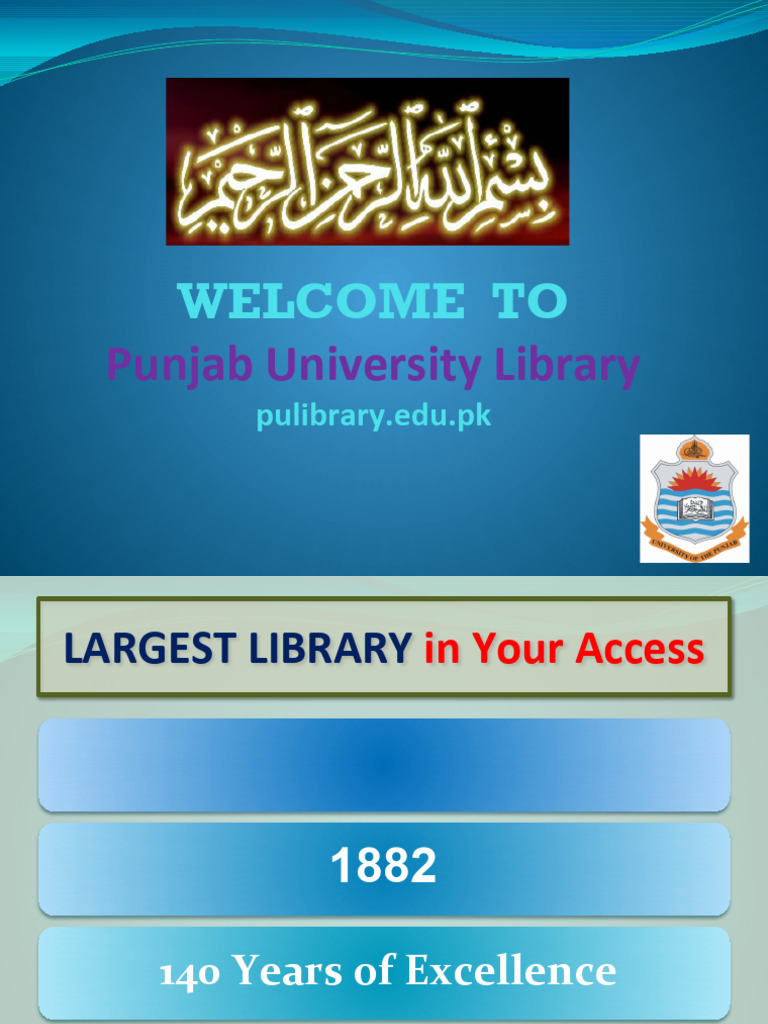 PU Library Orientation 2022 | PDF