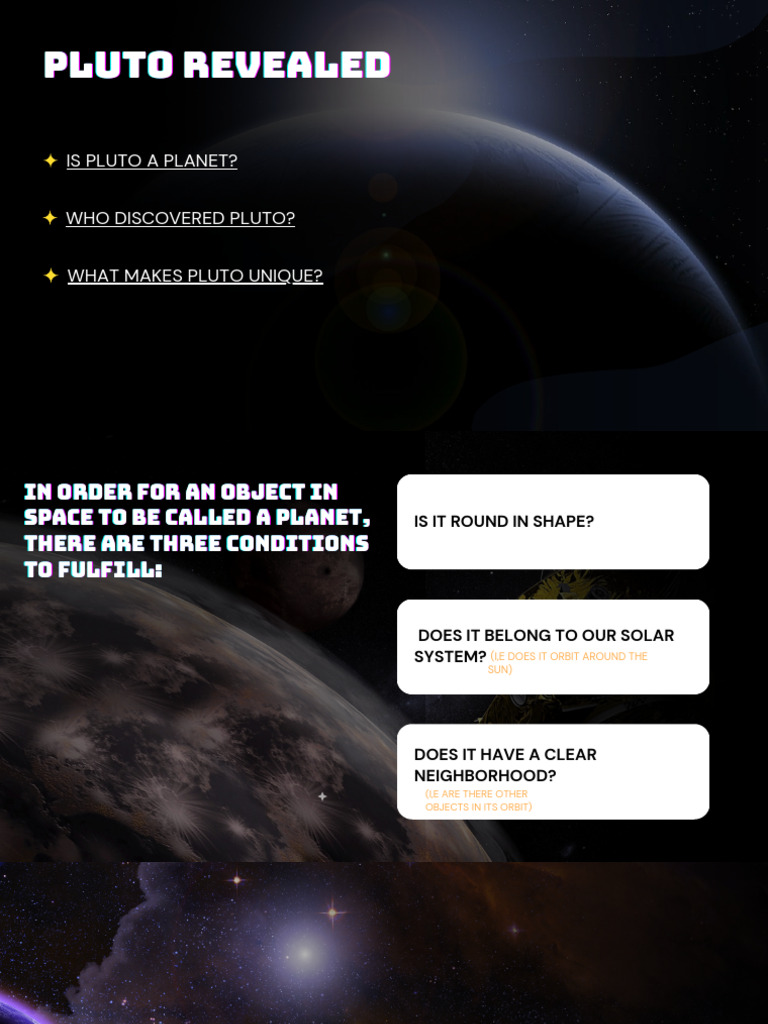 Pluto Planet | PDF