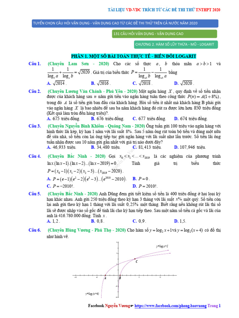 (123doc) Ba I Ta P VD VDC Ha M So Luy Thu A Ha M So Mu Va Ha M So Lo Garit | PDF