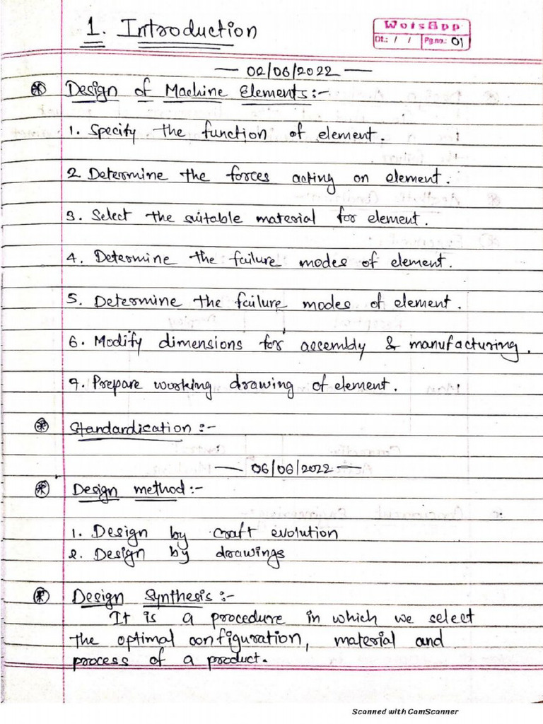 DME - Class Notes | PDF