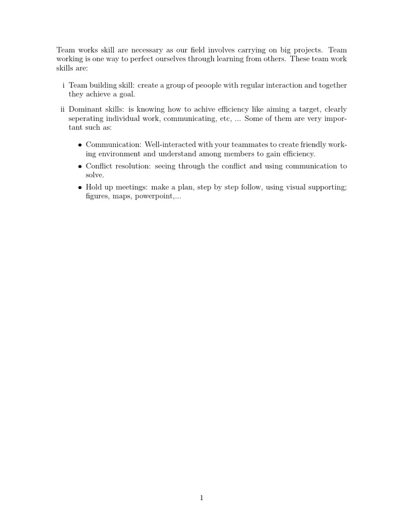 BT3.1 Enumerate | PDF