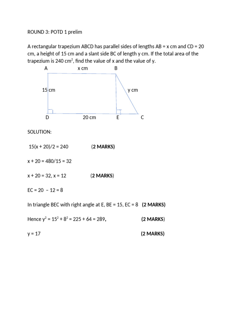 Potd Prelim 22 | PDF