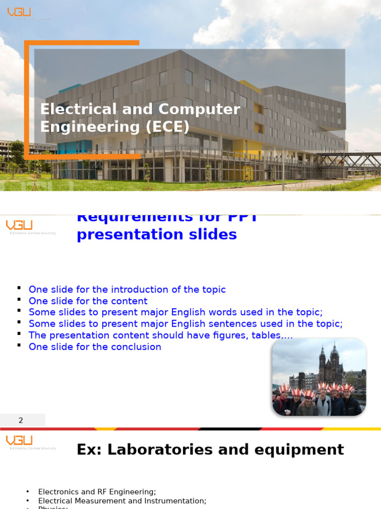 Vgu PPT - Template Ece | PDF