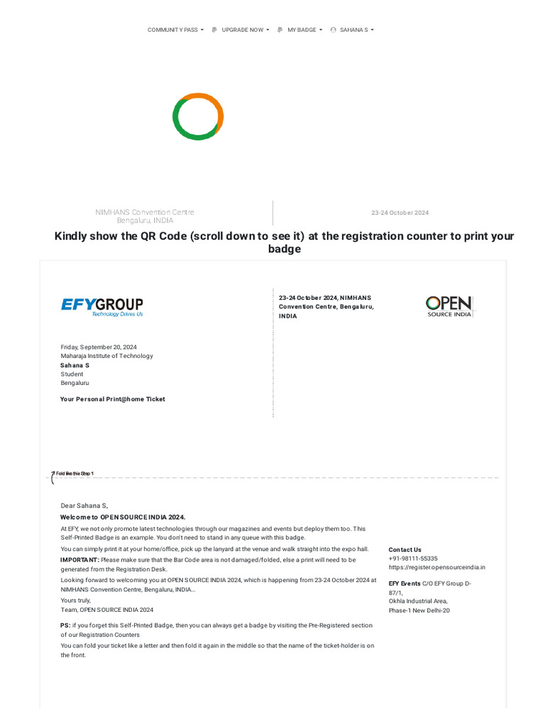 Badge OSI 2024 | PDF