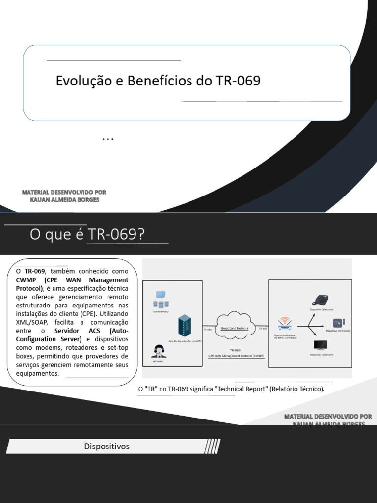 TR 069 | PDF