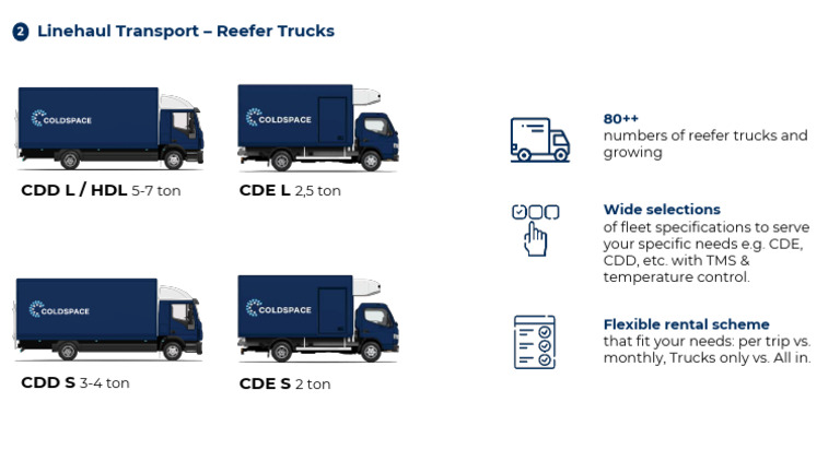 Linehaul Transport Reefer Trucks: CDD L / HDL Cde L | PDF