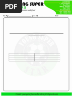 Friendly Match Request Letter Sample | PDF