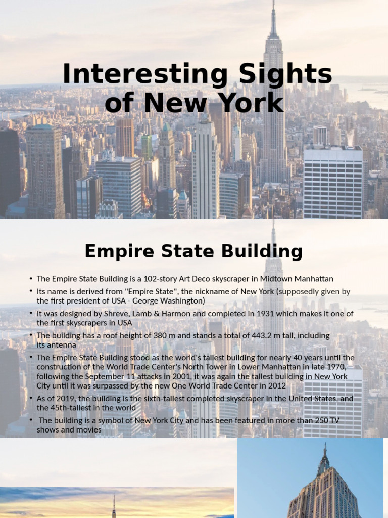 Interesting Sights of New York | PDF