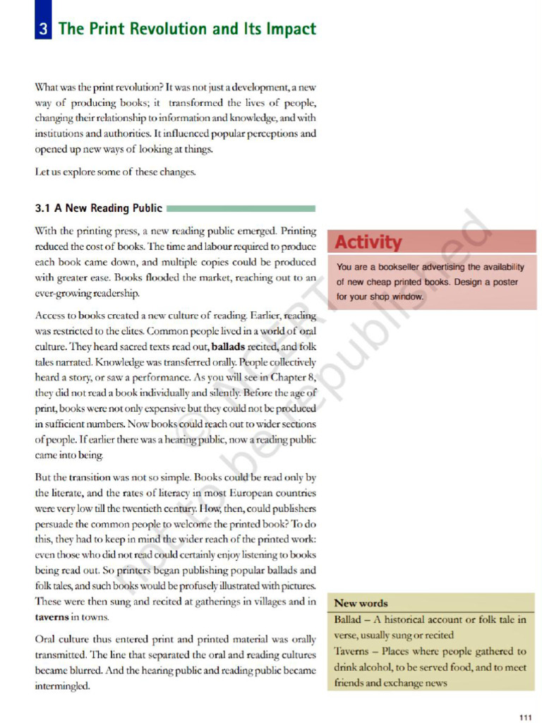 print revolution in europe | PDF