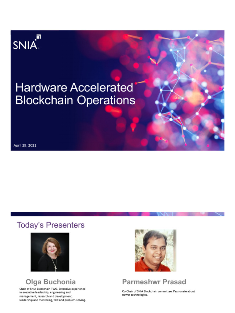 Hardware Accelerated Blockchain Operations | PDF